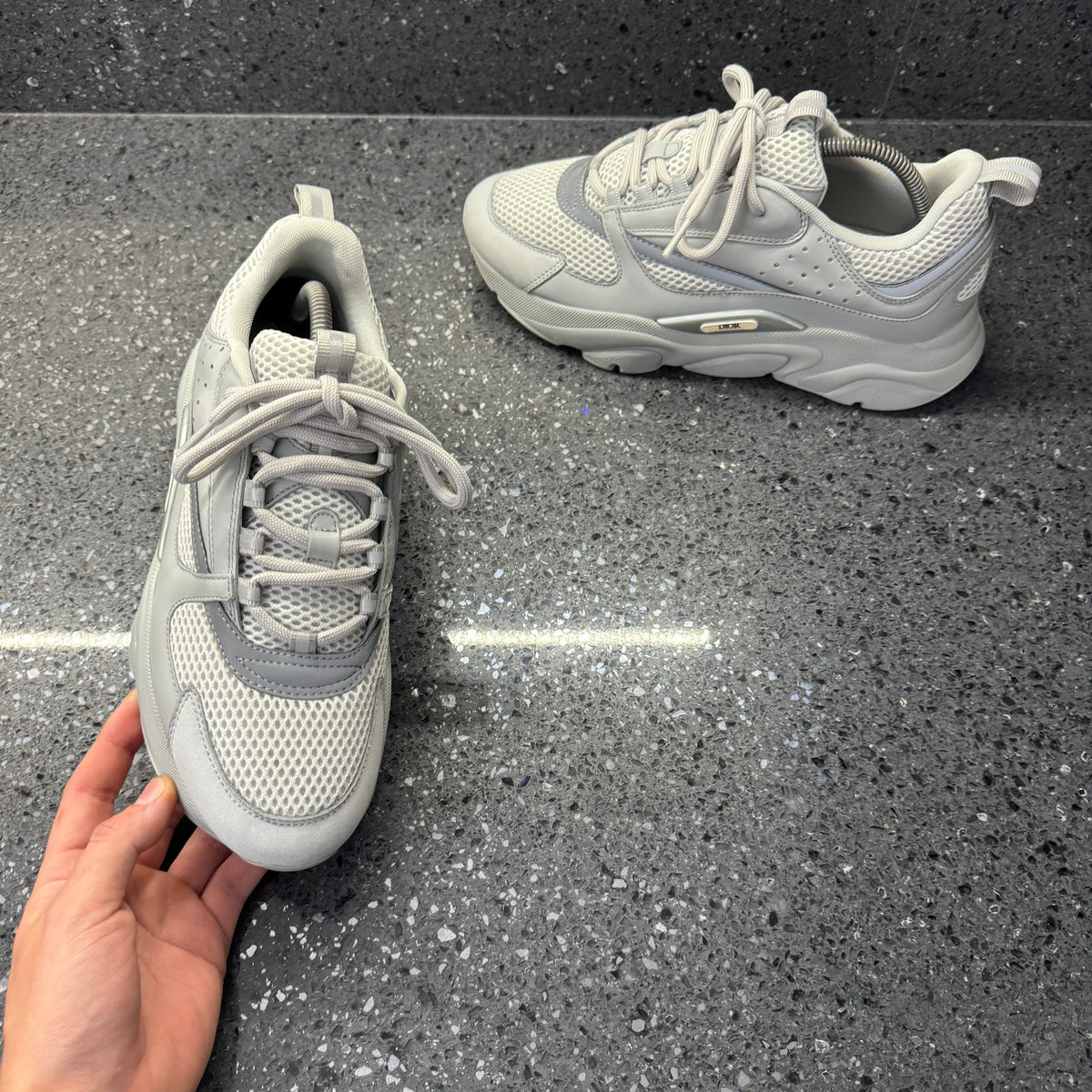 DIOR B22 MENS GREY EU 42 (FIT A UK 8) – Lovedkicks