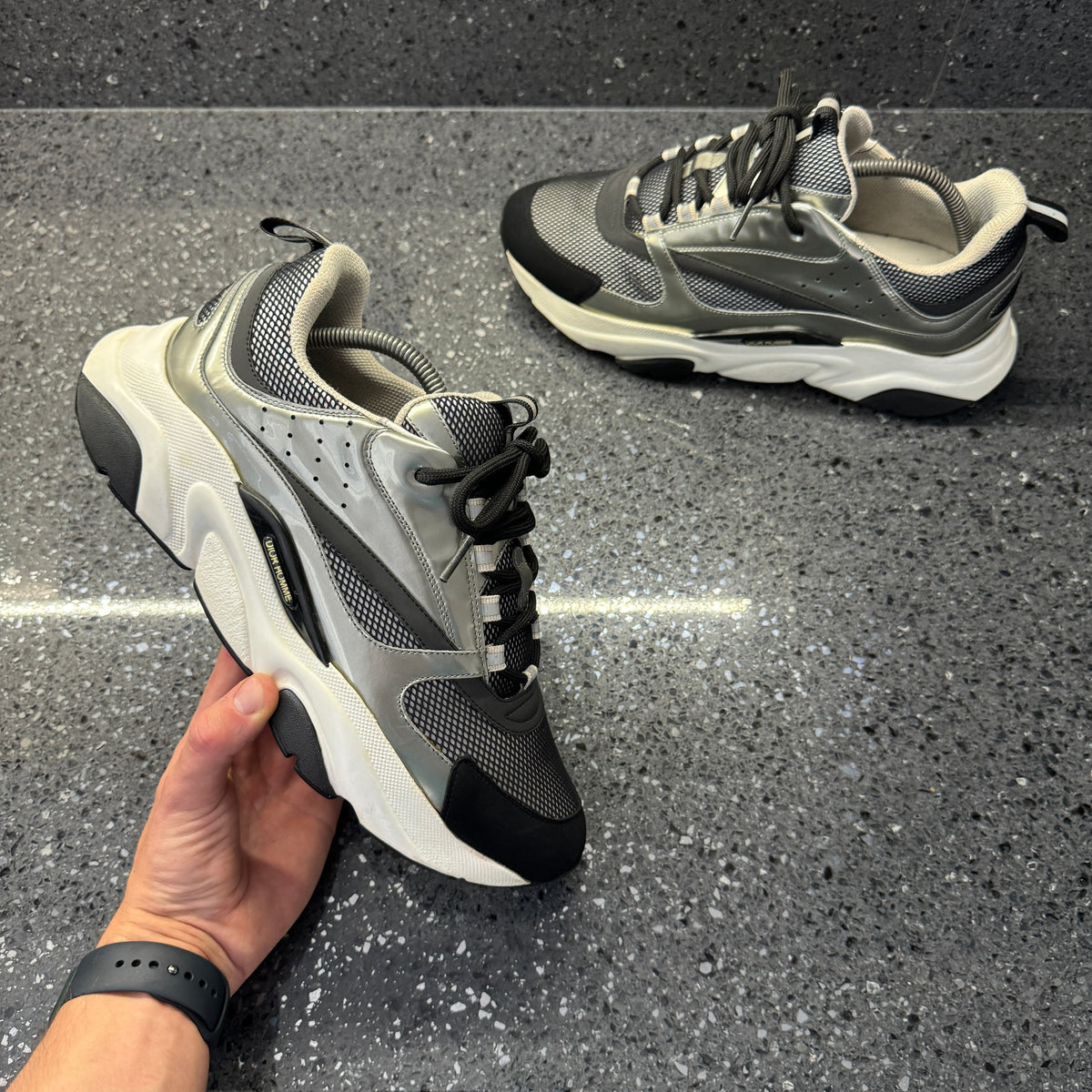 DIOR B22 MENS SILVER EU 43 (FIT A UK 9) – Lovedkicks