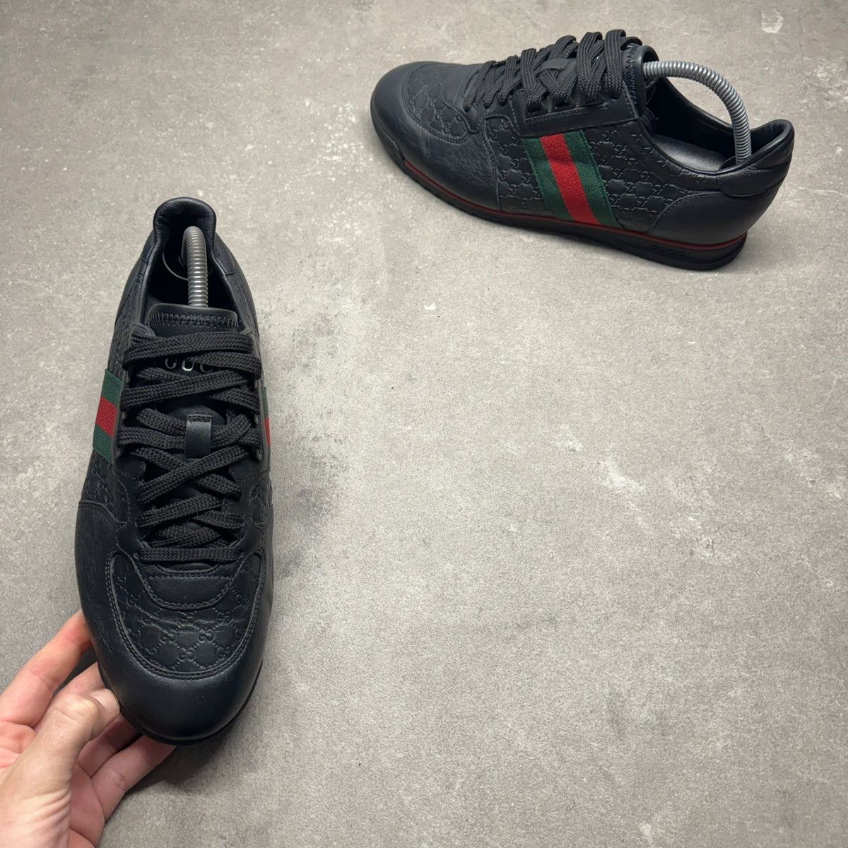 GUCCI MENS RUNNER BLACK EU 41 (FIT A UK 8) – Lovedkicks