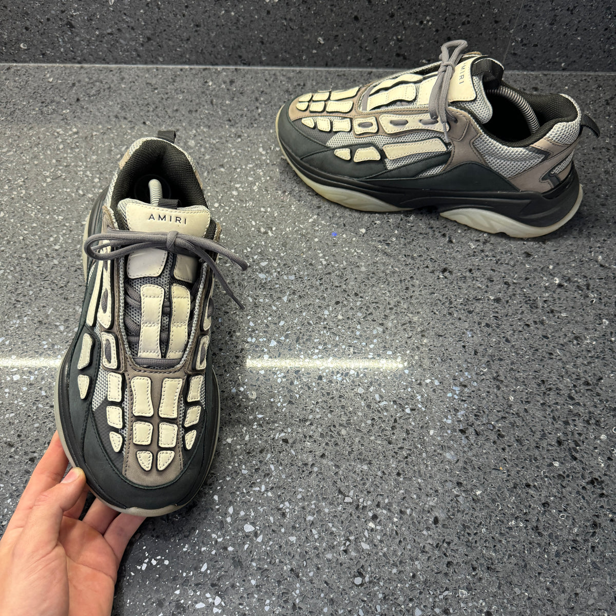 AMIRI MENS BONE RUNNERS MULTI EU 43 (FIT A UK 9) – Lovedkicks