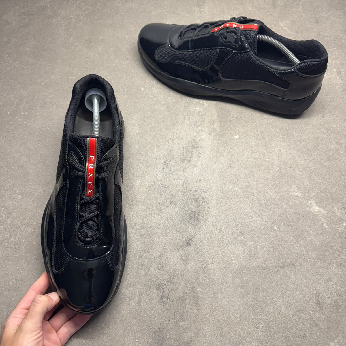 PRADA MENS CUPS GREY EU 45 (FIT A UK 11 / 11.5) – Lovedkicks